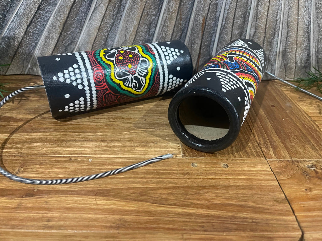 Balinese Thunder Shaker - Bali Music Percussion Instrument - Spring Dr ...