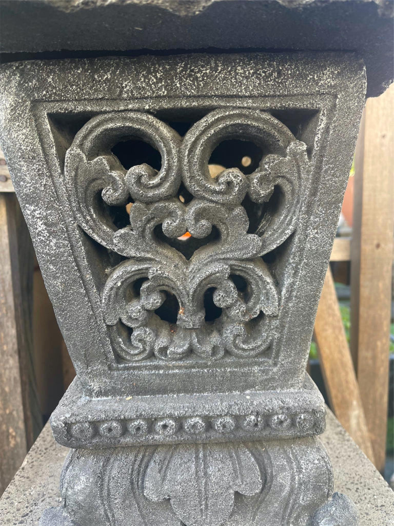 NEW Balinese Concrete Lantern - Outdoor Bali Lantern - Balinese Garden ...