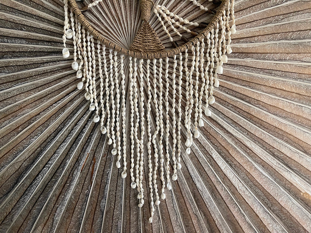 NEW Balinese Handmade Shell / Cord Tree of Life Dream Catcher - Bali D ...
